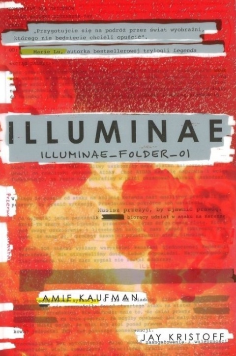Stara-Szuflada > Illuminae - Amie Kaufman, Jay Kristoff (oprawa twarda)